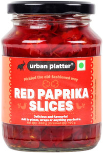 urban platter Red Paprika Slices Red Chilli Pickle Price in India - Buy ...
