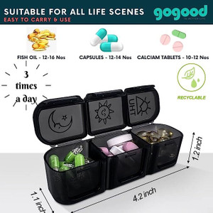Gogood 21 Pill Box Price in India - Buy Gogood 21 Pill Box online at ...