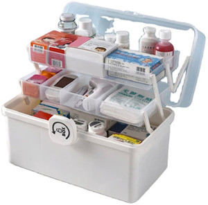 Merish Medical Box, First aid Box , Multi Utility Storage with Handle ...