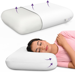 MY ARMOR Orthopedic Memory Foam Pillow, King Extra Thick- 23.5" x 15.5 ...