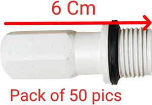 VVISW 1/2 inch Plug Pipe Pvc Fresh Hightech Quality (Pack Of 50Pc) 1 ...