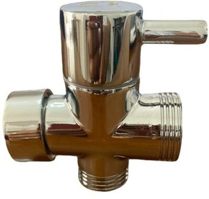 OVISES 3-in-1 Wall Mixer Adapter | Brass Angle Valve with Chrome Finish ...