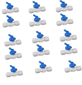 KFILTER 1/4 Inline Tube Tap Shut Off Ball Valve Quick Fitting ...