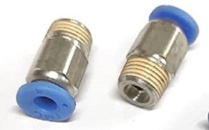 CRAFTSFY 4mm 1/8 Thread Pneumatic Push Quick Connect Fittings Air Line ...