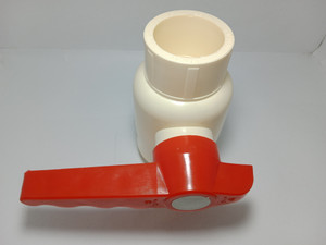 Cpvc 1 1/2 inch Ballalve (Gate Valve) pack of 5 pcs 2-Way Head Plug ...