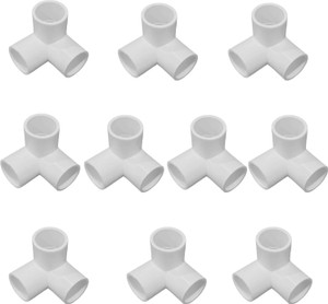 Aitchcy Three Way Elbow 10Pc Pack 3-Way 90 Degree Elbow Pipe Joint ...