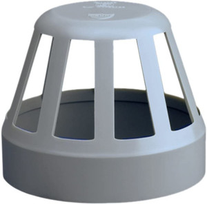 Jain Irrigation Systems Plumbing SWR Vent Cowl (110 mm {135 pcs}) 1-Way ...