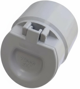 Isvara Back Flow Valve 3 Inch, PVC Drain 3-Inch PVC Drain Pipe Flip ...