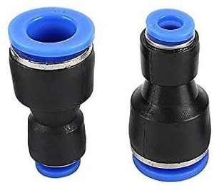 CRAFTSFY 12mm x 6mm Pneumatic Fitting Connector PU Union 12mm OD Air ...
