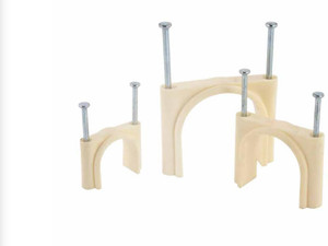 OVISES 25mm CPVC Clamp with Stainless Steel Nails/Secure Fastening ...