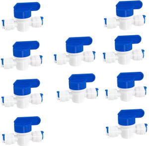 KFILTER Inline Tube Tap Shut Off Ball Valve Quick Fitting Connector for ...
