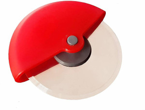 lostay Round Mini Smart Red color Wheel Pizza Cutter Price in India ...