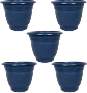 JOREN Heavy Plastic Flower/Gamla/Planter/Pot Plastic (Pack of 6) Plant ...