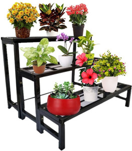Belear P-11 Advance 3 Step Plant Stand For Multiple Pots, Home, Balcony ...