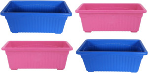 RR sah Rectangular Jupiter Plastic Window Pot Flower Planter for Home ...