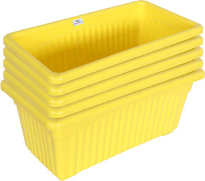 Heart Home Rectangular Jupiter Plastic Window Pot|Flower Planter 14 ...