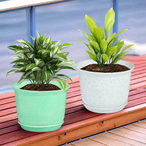 HOMESTIC by Kuber Industries Plastic Flower Pots for Indoor|Outdoor ...