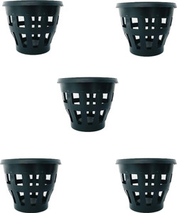 Hashif Orchid Pot Garden Planter Pack of 5 Plant Container Set Plant ...