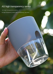 MAAGHI Self Watering Flower Pot with Transparent Double Layer Plastic ...