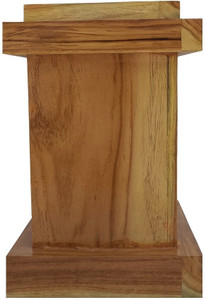 Wisekrafter Teakwood Tulasi Vrindavan for Home,Wooden Tulsi Planter ...