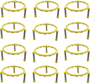 Majevadi Metal Leg Flower Pot Stand Unbreakable Plastic Planter Stand ...