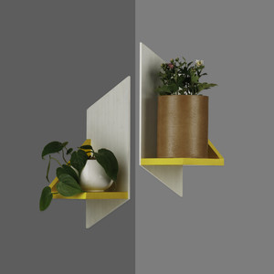 ARPHIBO Wall Hanging Rhombus Shape Planter for Home Décor Indoor Plants ...