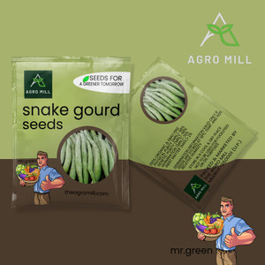 AGRO MILL SNAKE GOURD / CHICHINDA / PADWAL / HIGH GERMINATION VEGETABLE ...