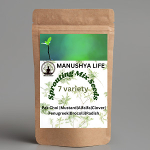 manushya life 7 Variety of Sprouting Seeds Mix Seed Price in India ...