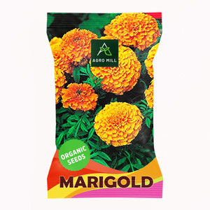 AGRO MILL MARIGOLD/ GENDA/ GAINDA PREMIUM QUALITY FLOWER Seed Price in ...