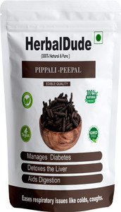 HERBALDUDE PIPAL CHOTI - PIPLI - PIPPALI - SHORT PEPPER (100 gram Per ...