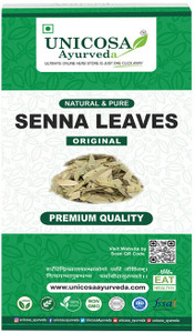 Unicosa Ayurveda Natural Senna Leaf/Alexandrina/Cassia Angustifolia ...