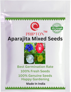 Pripton Aparajita Double Mixed Color Seeds, Clitoria Ternatea Seeds ...