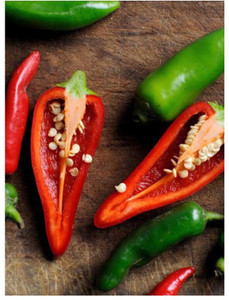 greenfarm NXZ- Chilli Seeds / Mirchi Seeds / Best Quality , 300 X Seeds ...
