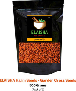 ELAISHA Halim Aliv Garden Cress Seed Price in India - Buy ELAISHA Halim ...