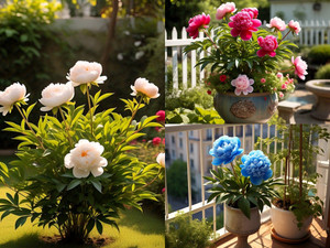 Earth Hopper All-Year Bloom! Low Maintenance Peony Mix Flower Seeds ...