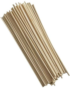 ARTECOVER PLANT SUPPORT STICK WOODEN, THICK & STURDY 2 FEET LENGTH * 15 ...