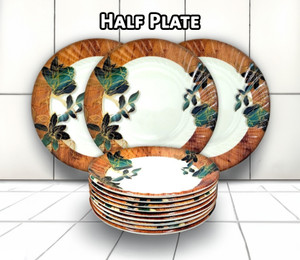 Inpro Stylish and Durable Melamine Plates for Everyday Use-Snacks Plate ...