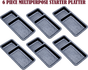 ZIDO Seving Platter for Momos, Spring Roll, Chili Potato, French Fries ...