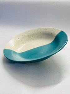 QIMACPLUS Ceramic Stoneware Kitchen Serving Round Deep Plates Dinner ...
