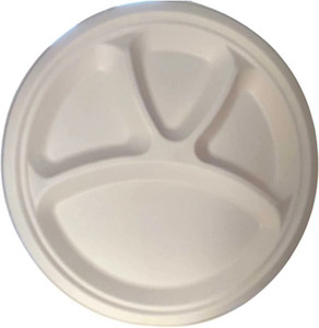 Disposerve 12" 4CP Round Plates for Dinner/Lunch and Snack Dinner Plate ...