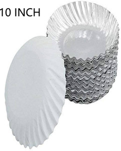 HANUMA 10 INCH DISPOSABLE PAPER PLATES Quarter Plate Price in India ...