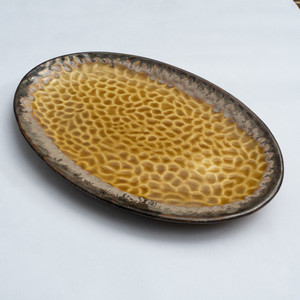 Decokrafts Spotty Yellow Party Platter Tray Price in India - Buy ...
