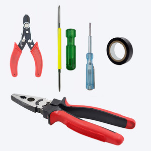 Walkers WKCB135M1 8"inch Combination Plier with Wire Cutter,Line Tester ...
