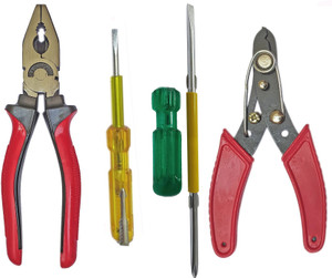 Toolhub Screwdriver & Wire Cutter With Line Tester Lineman Plier Price ...