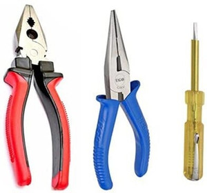 SEPBORN 8"inch Heavy Pilash Hand Tool Lineman Plier with Wire Cutter ...