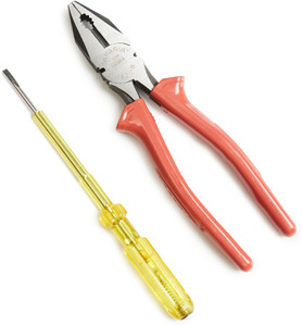 TAPARIA Taparia Plier 1621-8 210mm and Long yellow Line tester 818 ...