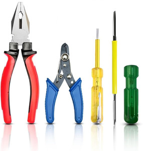 Aaisha Crafts MULTIUSE 4 HAND TOOL SET Lineman Plier Price in India ...