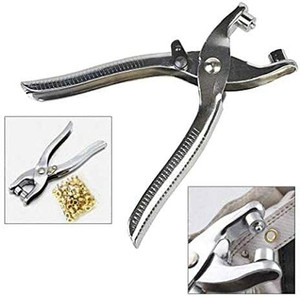 Dherik Tradworld Grommet Setting Tool, Steel Hole Punch Eyelet Setter ...