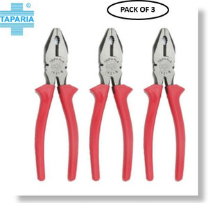 TAPARIA 1621-8 Lineman Plier PACK OF 3 Lineman Plier Price in India ...