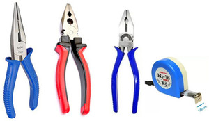 Red Champion Combination & Nose Plier With Red Plas And Jonex 999 6 ...